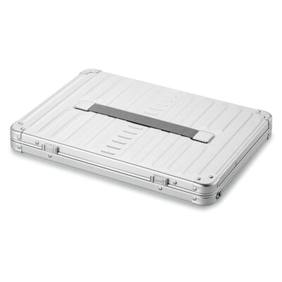 Laptophülle Aluminium, Silberfarben | MAGAZIN