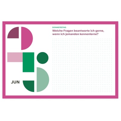 Kalender 365 neue Seiten von dir | MAGAZIN