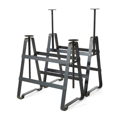 Tischbock Rohstahl | MAGAZIN