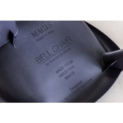 Bell Chair armchair, Black | Manufactum