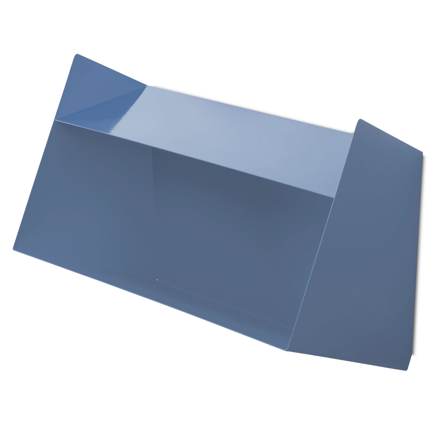 Wandkonsole Schlund, RAL 5014 Taubenblau | MAGAZIN