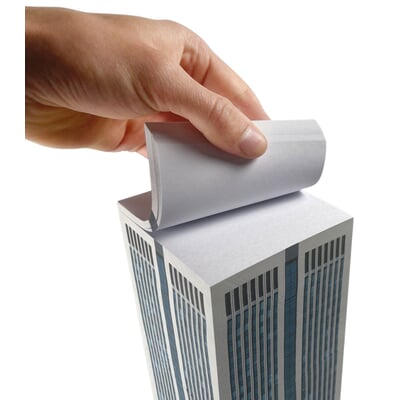 Notizzettelblock Paperscraper®, Wolkenkratzer Downtown | MAGAZIN