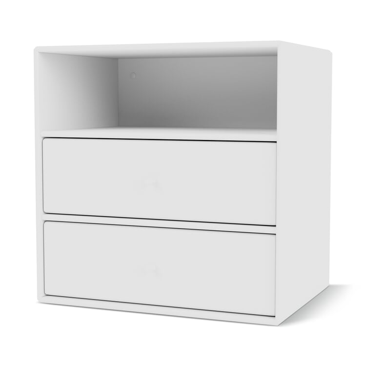 Regalsystem Mini 1006 Schublade, Weiß (new white 101) | MAGAZIN