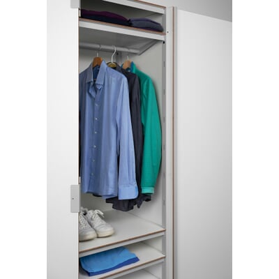 Shelf for P100 cupboard, White / RAL 7035 light gray | Manufactum