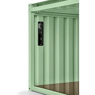 Container DS Klein, RAL 6019 Weißgrün | MAGAZIN