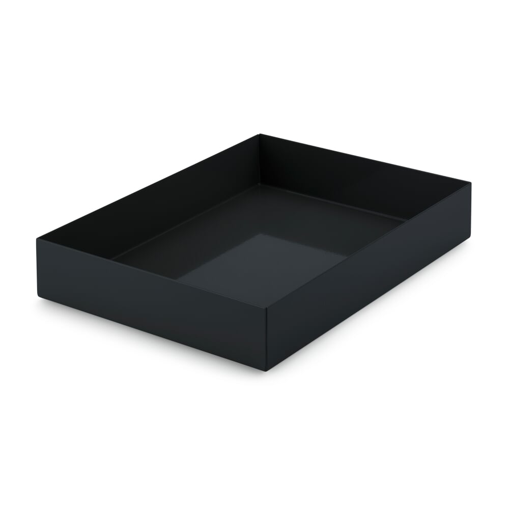 Ablage Falter, RAL 7021 Schwarzgrau | MAGAZIN